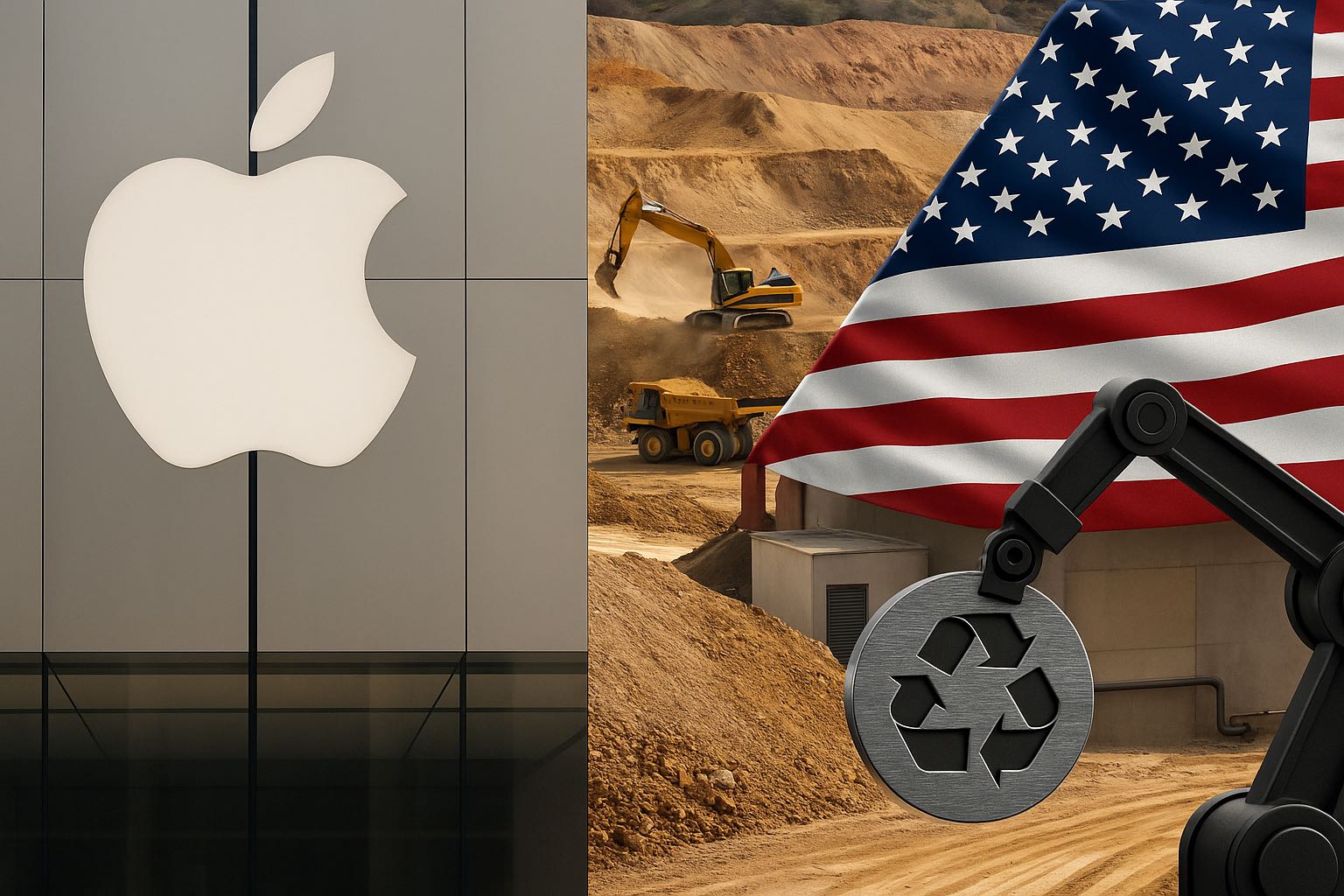 苹果斥资5亿美元布局稀土材料供应链，强化美国制造与回收体系提供者FX168