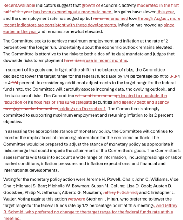 一文读懂美联储FOMC声明变化，两名票委反对显示分歧加剧提供者FX168